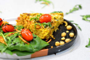 Vegan Froga tat-Tarja - a Maltese Spaghetti Omelette